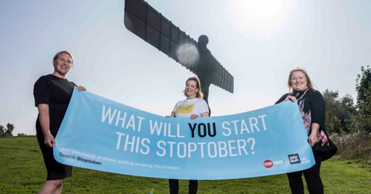 Smokers encouraged to quit in 10th year of Stoptober - Gateshead Council