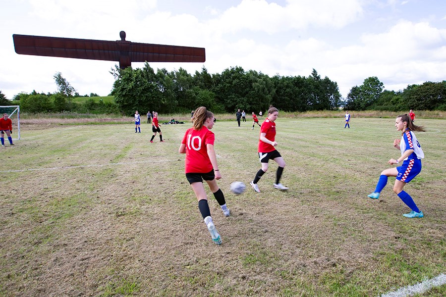 Gateshead welcomes football legend Jill Scott - Gateshead Council